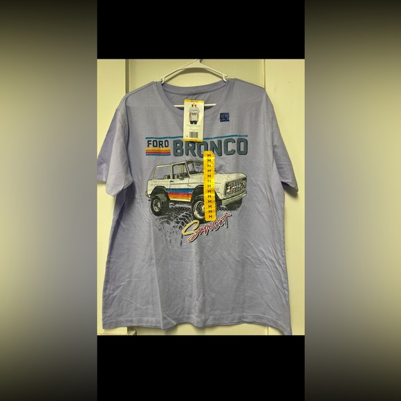 Ford | Tops | Ford Bronco Sunset Graphic Mens Tshirt Light Purple ...